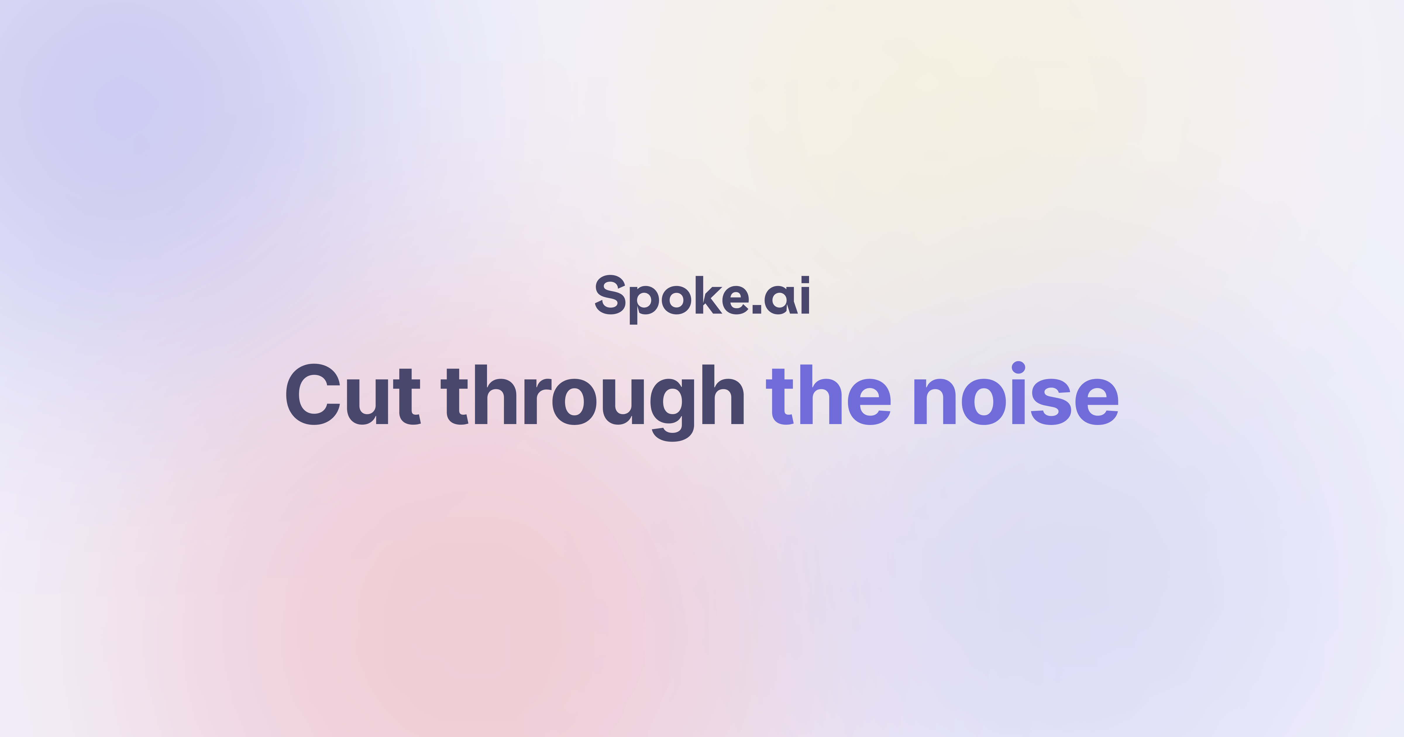 Spoke.ai | Pricing plans to cut through your team’s noise